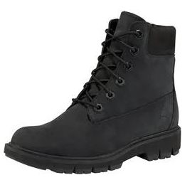 Schnürboots Timberland "Lucia Way 6 Inch Waterproof Boot" Gr. 39,5, schwarz (black-waterbuck-black-out) Schuhe Damenschuh Schnürboots Winterstiefel, Schnürstiefel, Winterschuhe, wasserdicht