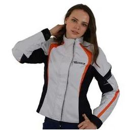 Nerf Motorradjacke NERVE "Artemis" Jacken Gr. 36, beige (beige, schwarz) Women