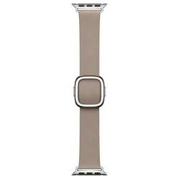 Apple Smartwatch-Armband "41mm Modern Armband - Medium" Uhrenarmbänder braun (mandel)