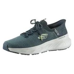 Slip-On Sneaker Skechers "Edgeride - Raygo" Gr. 41, bunt (navy-limette) Herren Schuhe Schlupfschuh, Freizeitschuh mit elastischer Stretch-Fit Technologie