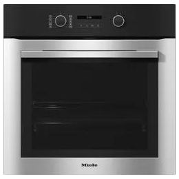 A+ (A+++ bis D) Miele Einbaubackofen "H 2761 BP" Backöfen AirFry-Funktion, Automatikprogramme, Vernetzung mit Miele@Home silberfarben (edelstahl/cleansteel)