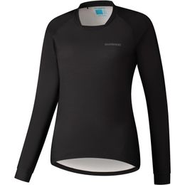 Shimano Woman's SAIKO Long Sleeve warm, black