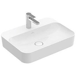 Villeroy & Boch Villeroy & Boch Aufsatz Waschtisch Finion 414261R1 60 x 44,5 cm, weiss, Ceramicplus, ohne Überlauf