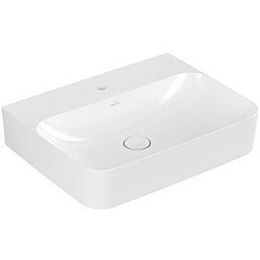 Villeroy & Boch Villeroy & Boch Finion Waschtisch 416864R1 60x47cm, weiss, Ceramicplus, mit Überlauf