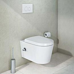 Vitra Options Wand-Tiefspül-WC 5176B003-1684 35,5x57,0cm, weiß, mit Bidetfunktion, mit integr. Armatur, rechts