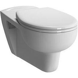 Vitra Conforma Wand-Flachspül-WC 5811B003-0075 weiß, 35,5x70cm, Rollstuhlgerecht, Sitzhöhe 48cm