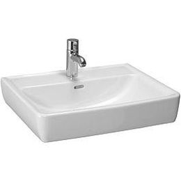 Laufen Pro A Waschtisch 8179520001041 60 x 48 cm, weiß, mit Überlauf, 1 Hahnloch