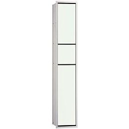 Emco Asis Unterputz WC Modul 976027470 aluminium/optiwhite, 964 mm