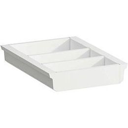 Laufen Space Ordnungssystem H4954011606311 20x4,5x27,4cm, für kleine Schubladen, weiß