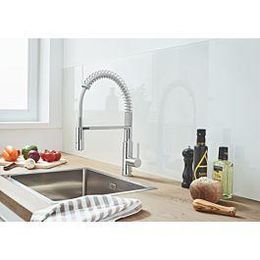 Grohe Get Küchenarmatur 30361000 chrom, mit, C-Auslauf und Profibrause