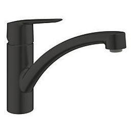 Grohe Start Küchenarmatur 324412432 schwarz matt, flacher Auslauf