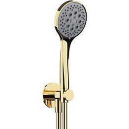 Herzbach LIVING SPA Wannenset ABG Halter 70 30.914600.1.03 rund HB 100mm Multi 1500mm PVD Gold