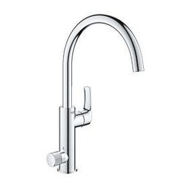 Grohe Blue Pure EuroSmart Küchenarmatur 31722000 C-Auslauf, chrom, mit Filterfunktion