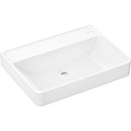 Hansgrohe Xanuia Q Waschtisch 60247450 650x480mm, ohne Hahnloch/Überlauf, weiß