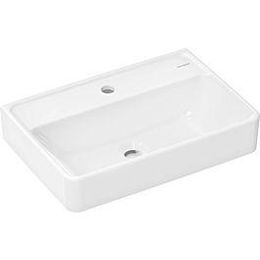 Hansgrohe Xanuia Q Waschtisch 61122450 550x370mm, mit Hahnloch, ohne Überlauf, SmartClean, weiß