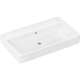 Hansgrohe Xanuia Q Waschtisch 61137450 800x480mm, ohne Hahnloch, mit Überlauf, SmartClean, weiß