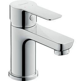 Duravit A.1 Waschtischarmatur A11010002010 S-Size, chrom, Zugstange, Ausladung 95mm, ohne Zugstangen-Ablaufgarnitur