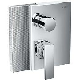 Hansgrohe Axor Edge Fertigmontageset 46451000 chrom, Diamantschliff, Wannenarmatur, Unterputz