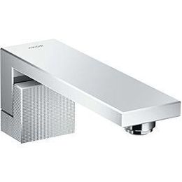 Hansgrohe Axor Edge Wanneneinlauf 46411000 Ausladung 190mm, Wandmontage, Diamantschliff, chrom