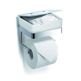 Giese WC-Duo 31770-02 für Feuchtpapier mit Papierhalter, Glas/Messing verchromt