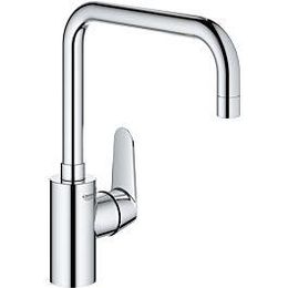 Grohe Eurodisc Cosmopolitan Spültisch-Einhebelmischer 32259003 chrom, schwenkbarer U-Auslauf, innenliegende Wasserführung