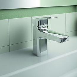 Ideal Standard CeraPlan Waschtischarmatur BD211AA Ausladung 103mm, verchromt, BlueStart ohne Ablaufgarnitur