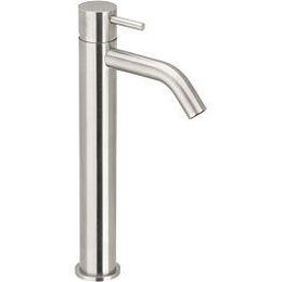 Herzbach Deep IX Waschtisch-Einhebelmischer 28.203420.2.09 Edelstahl gebürstet, 135 mm, L-Size, 300,5mm hoch