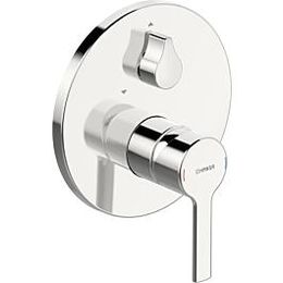 Hansa Wannenarmatur Hansaliving 83843573 Hansabluebox, runde Rosette, chrom