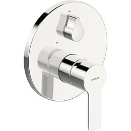 Hansa Wannenarmatur Hansaligna 83853503 Hansabluebox, runde Rosette, chrom