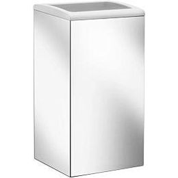 KEUCO Moll Abfallsammler 12788010001 chrom-finish/anthrazit, wandhängend, 25 l