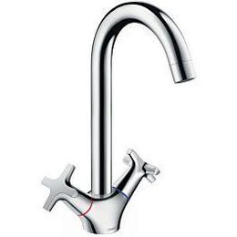 Hansgrohe Logis Classic Küchenarmatur 71285000 chrom, schwenkbarer Auslauf