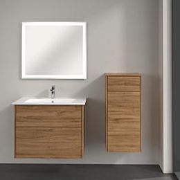 Villeroy & Boch Villeroy & Boch Finero Seitenschrank C53101RH 1 Schublade, 404 x 866 x 352 mm, Kansas Oak, Anschlag rechts