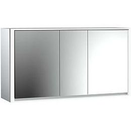 Emco Loft Aufputz-Lichtspiegelschrank 979805122 1600x733mm, LED, 3-türig, aluminium/Spiegel