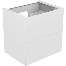 KEUCO Unterschrank Edition 11 31342280100 70x70x53,5cm, mit LED, Lack matt, Glas Cashmere