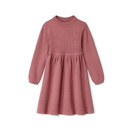 Tchibo Kinder-Merinostrickkleid - Dunkelrosa - Kinder - Gr.: 74/80