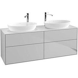 Villeroy & Boch Villeroy und Boch Finion Waschtischunterschrank G96100GJ 160x60,3cm, Emotion, Abdeckplatte white matt, Light grey matt