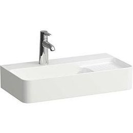 Laufen Val Waschtisch H8152850001041 mit Überlauf, mit 1 Hahnloch, weiß, 60x31cm, unterbaufähig