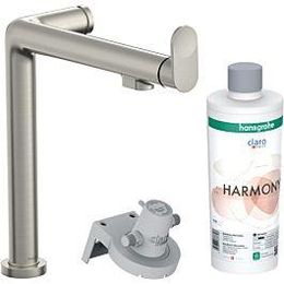 Hansgrohe Aqittura M91 Küchenarmatur 76802800 1jet, Starter Set, Edelstahl Finish