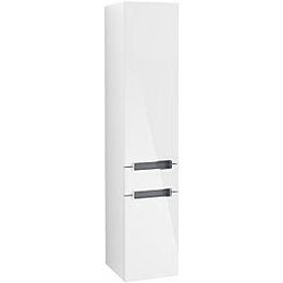 Villeroy & Boch Villeroy & Boch Subway 2.0 Hochschrank A70710DH 35 x 165 x 37 cm, links, glossy white, Griff chrom