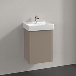 Villeroy & Boch Villeroy und Boch Collaro Waschtischunterschrank C00501VM 41x54,6x34,4cm, Waschbecken mittig, Anschlag rechts, taupe