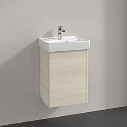 Villeroy & Boch Villeroy und Boch Collaro Waschtischunterschrank C00501AA 41x54,6x34,4cm, Waschbecken mittig, Anschlag rechts, white oak