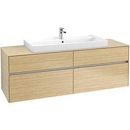 Villeroy & Boch Villeroy und Boch Villeroy & Boch Collaro Waschtischunterschrank C03100VJ 160x54,8x50cm, Waschtisch mittig, Nordic Oak