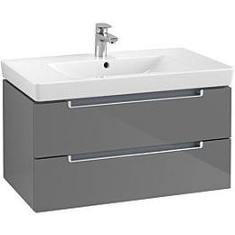 Villeroy & Boch Villeroy und Boch Villeroy & Boch Subway 2.0 Unterschrank A68900FP 78,7 x 42 x 44,9 cm, Glossy Grey