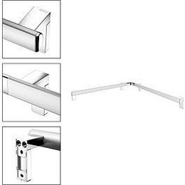 KEUCO Axess Dusch-/Wannenhandlauf 35011178800 Aluminium silber-eloxiert/verchromt, 850 x 850 mm