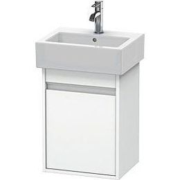 Duravit Ketho Waschtisch-Unterschrank KT6630L1818 40x32x55cm, wandhängend, Tür links, weiß matt