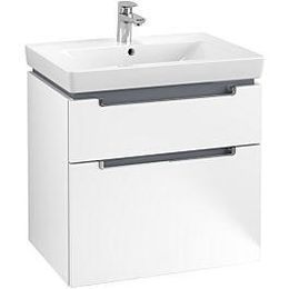 Villeroy & Boch Villeroy & Boch Subway 2.0 Unterschrank A91010MS 63,7 x 59 x 45,4 cm, we ma, Griff chrom