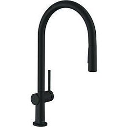 Hansgrohe Talis M54 210 Küchenarmatur 72800670 schwarz matt, mit Ausziehbrause 2jet