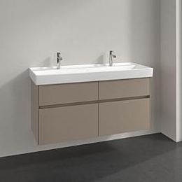 Villeroy & Boch Villeroy und Boch Collaro Waschtischunterschrank C01200VM 115,4x54,6x44,4cm, Waschbecken mittig, taupe