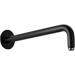 Herzbach Deep Black Wandarm 23.960350.1.12 350 mm, für Regenbrause, schwarz matt