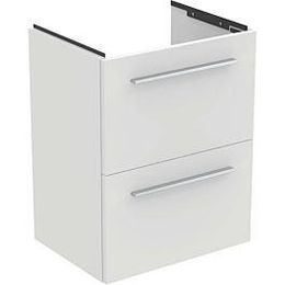 Ideal Standard i.life S Möbel-Waschtischunterschrank T5291DU 2 Auszüge, 50 x 37,5 x 63 cm, weiß matt